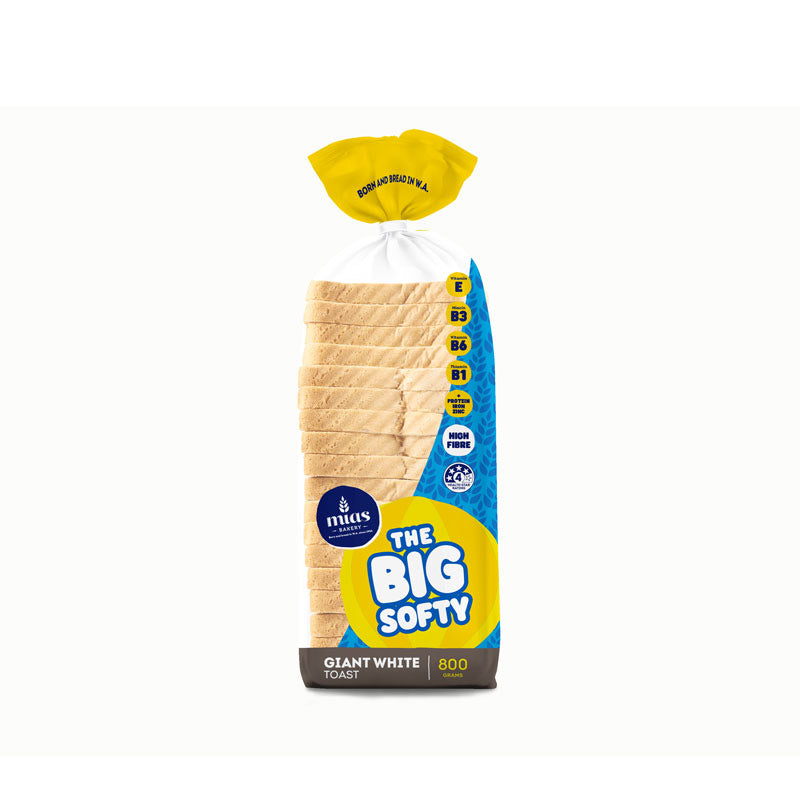 Mia's The Big Softy Toast Bread 800g – Glavocich Produce